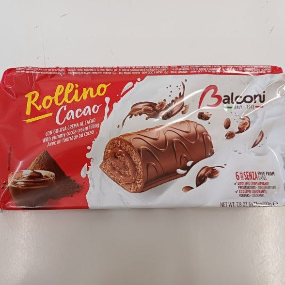 Balconi Rollino Cacao 222g – Mercato Casalingo